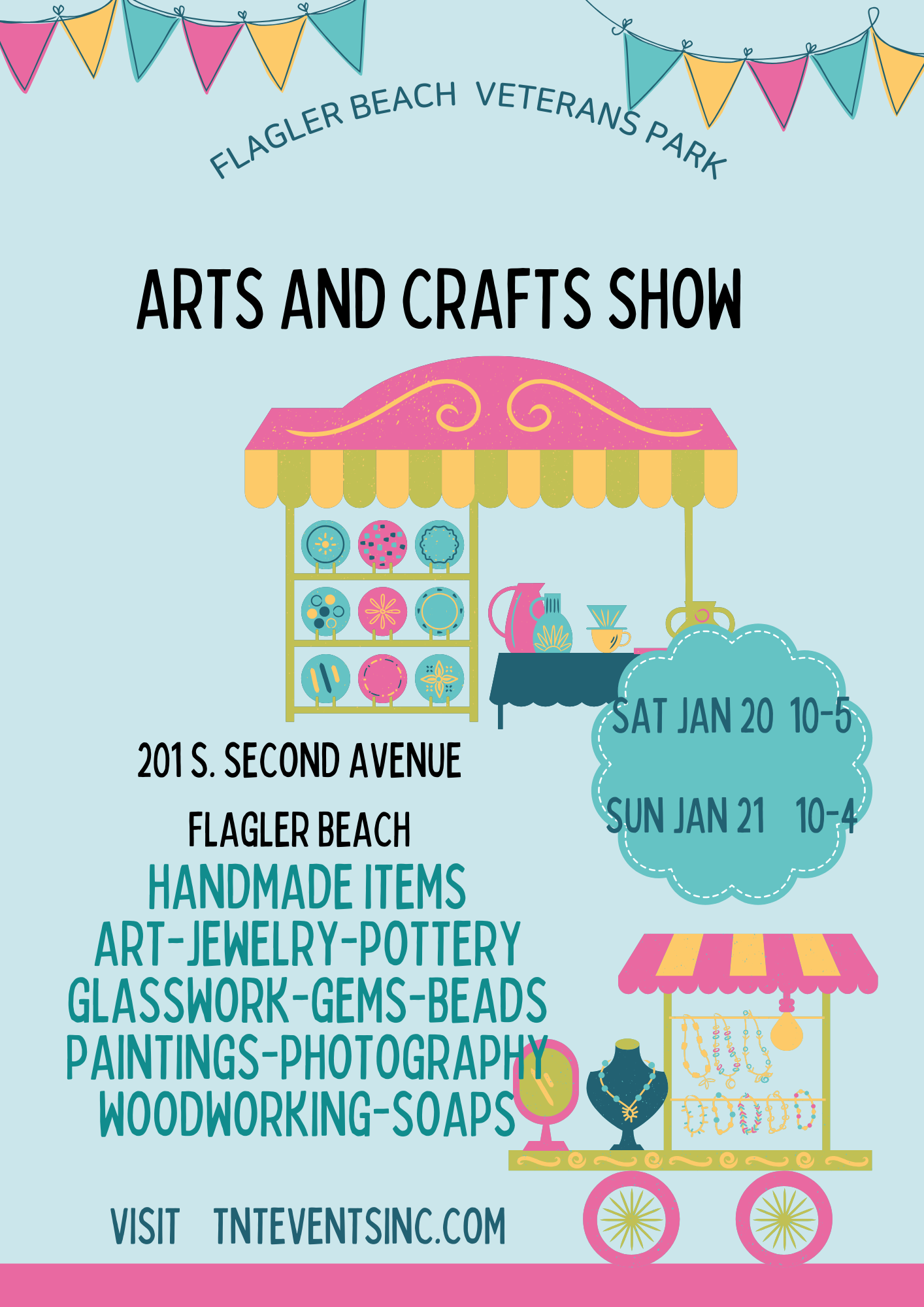 Flagler Beach Art & Crafts Show - Shop & Get Local!